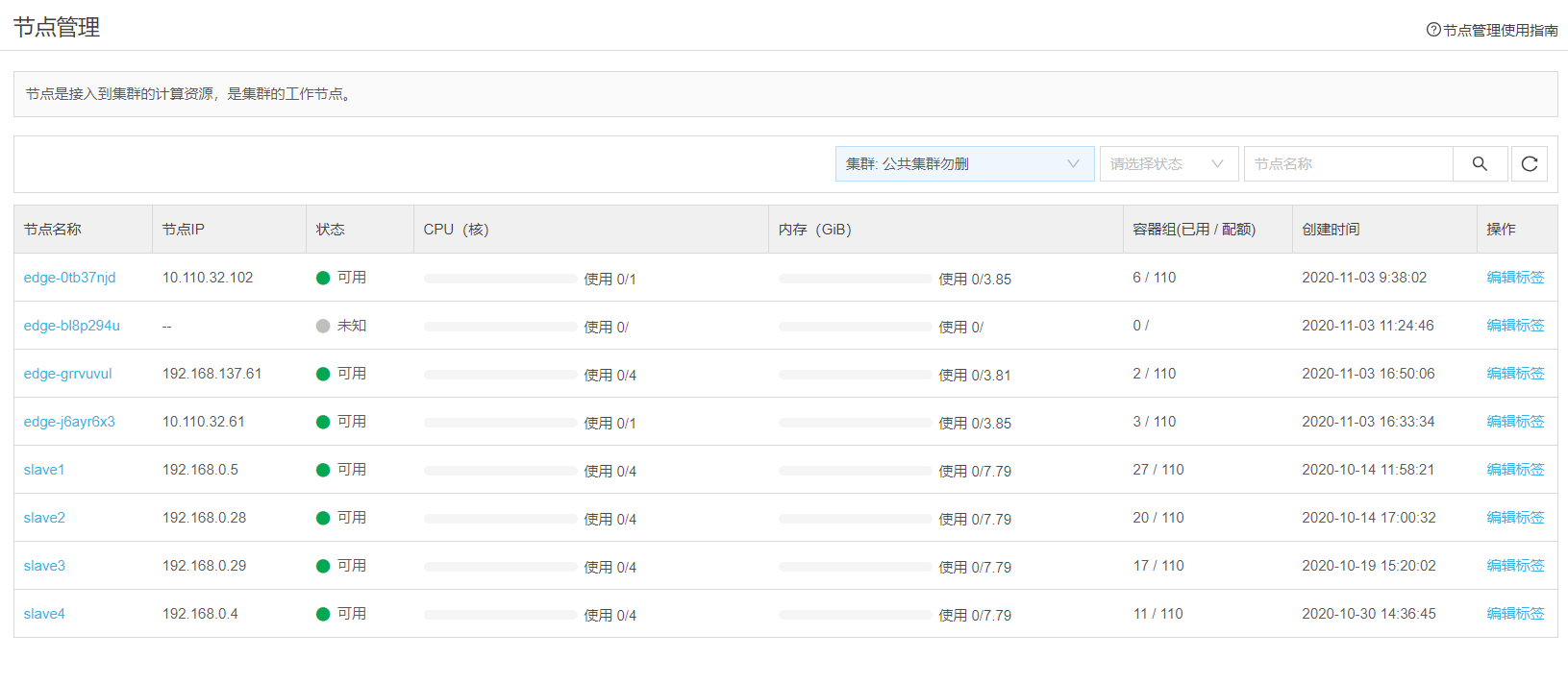资源管理 · 帮助文档
